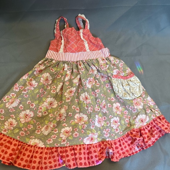 Persnickety | Dresses | Persnickety Pink And White Patterned Dress ...